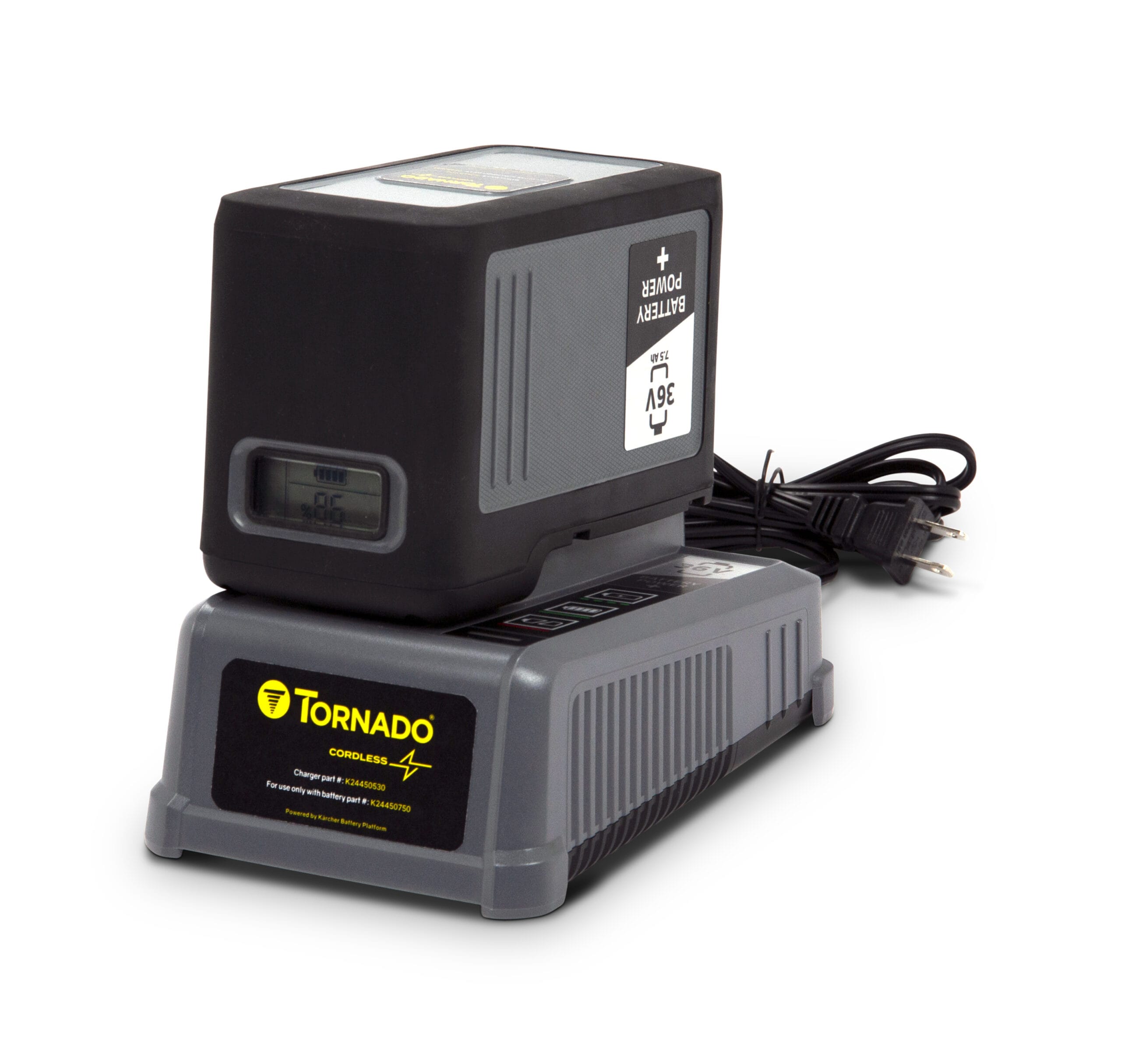 36V Quick-Charger For Tornado Tempest, Strike And Zephyr Models - Twin ...